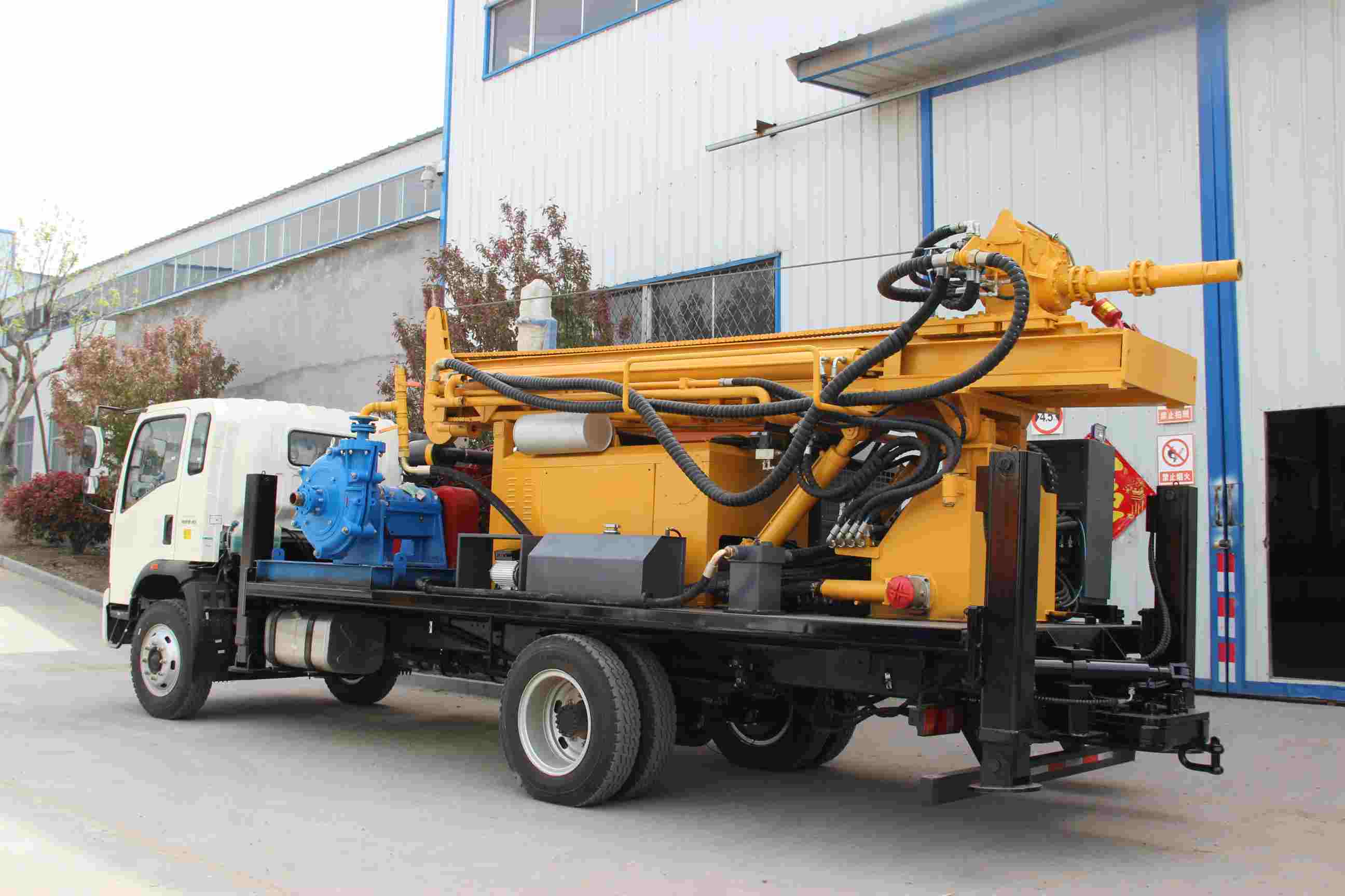 China Truck Mounted Water Well Drilling Rig For Sale_Manufacturers ...